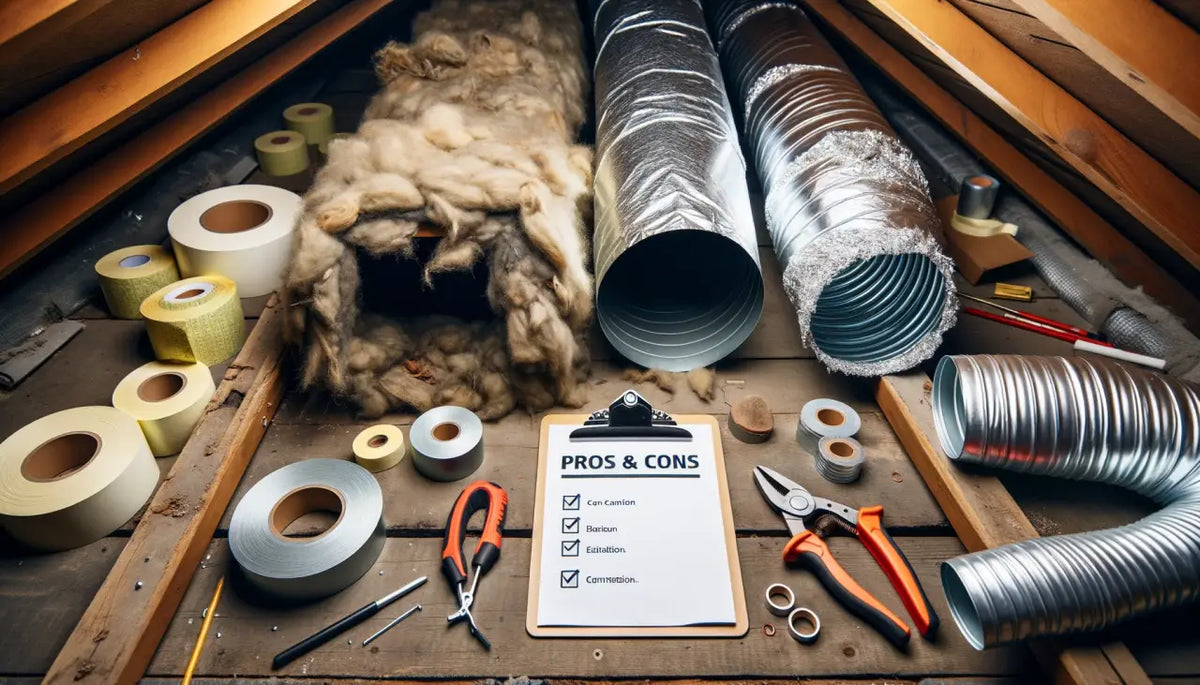 Insulate or Replace HVAC Ducts for Energy Savings – Insulation & More