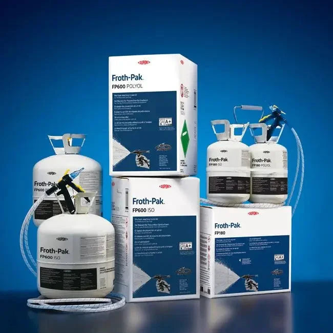 Froth-Pak QR Polyurethane Spray Foam Kit | Fast Setup – Insulation & More